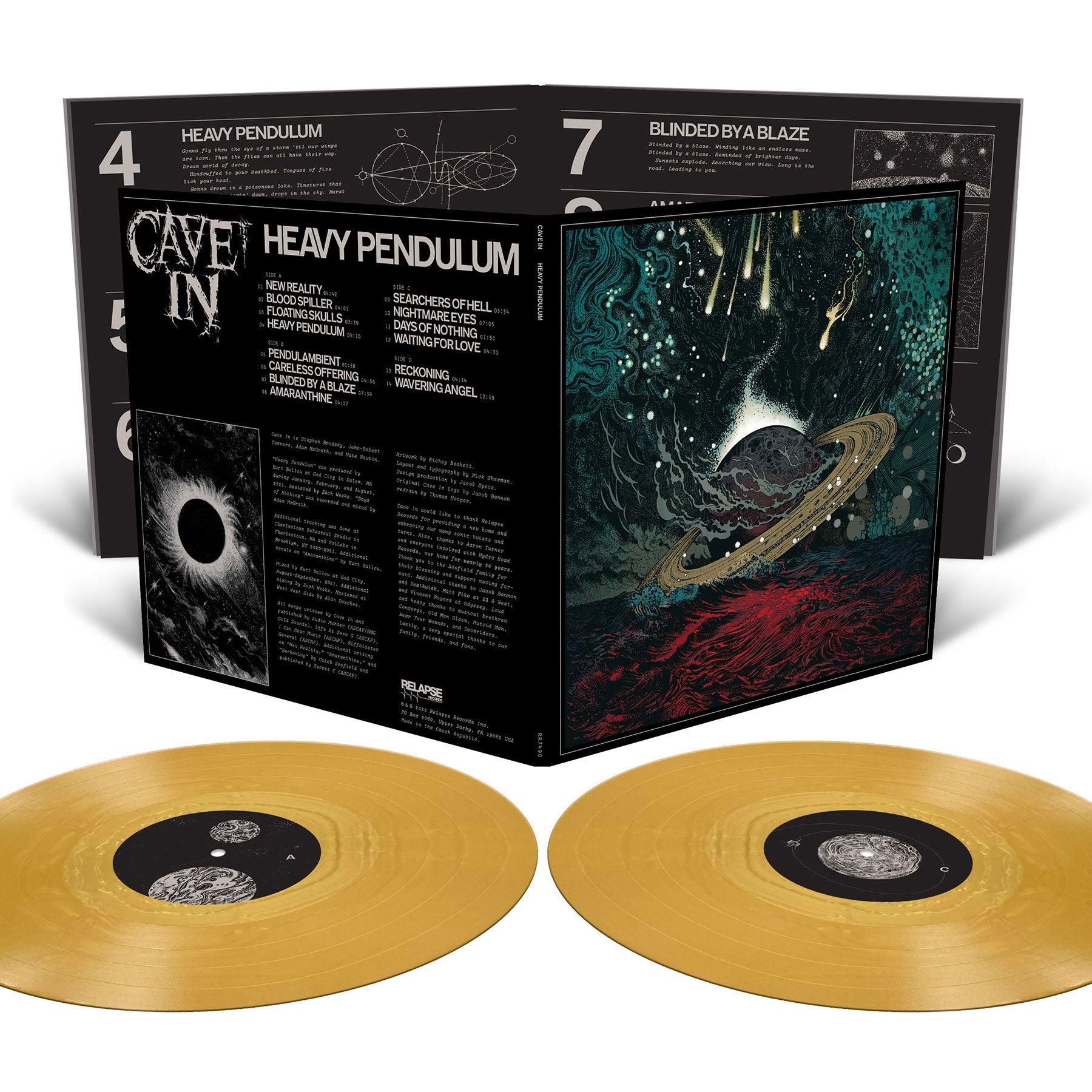 Cave In "Heavy Pendulum" 2x12" – Relapse Records Official Store