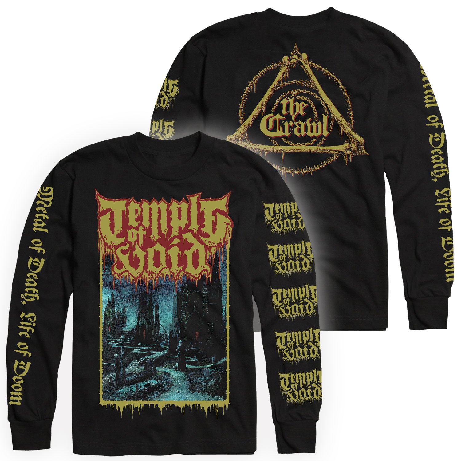 Temple of Void "The Crawl" Longsleeve – Relapse Records Official Store