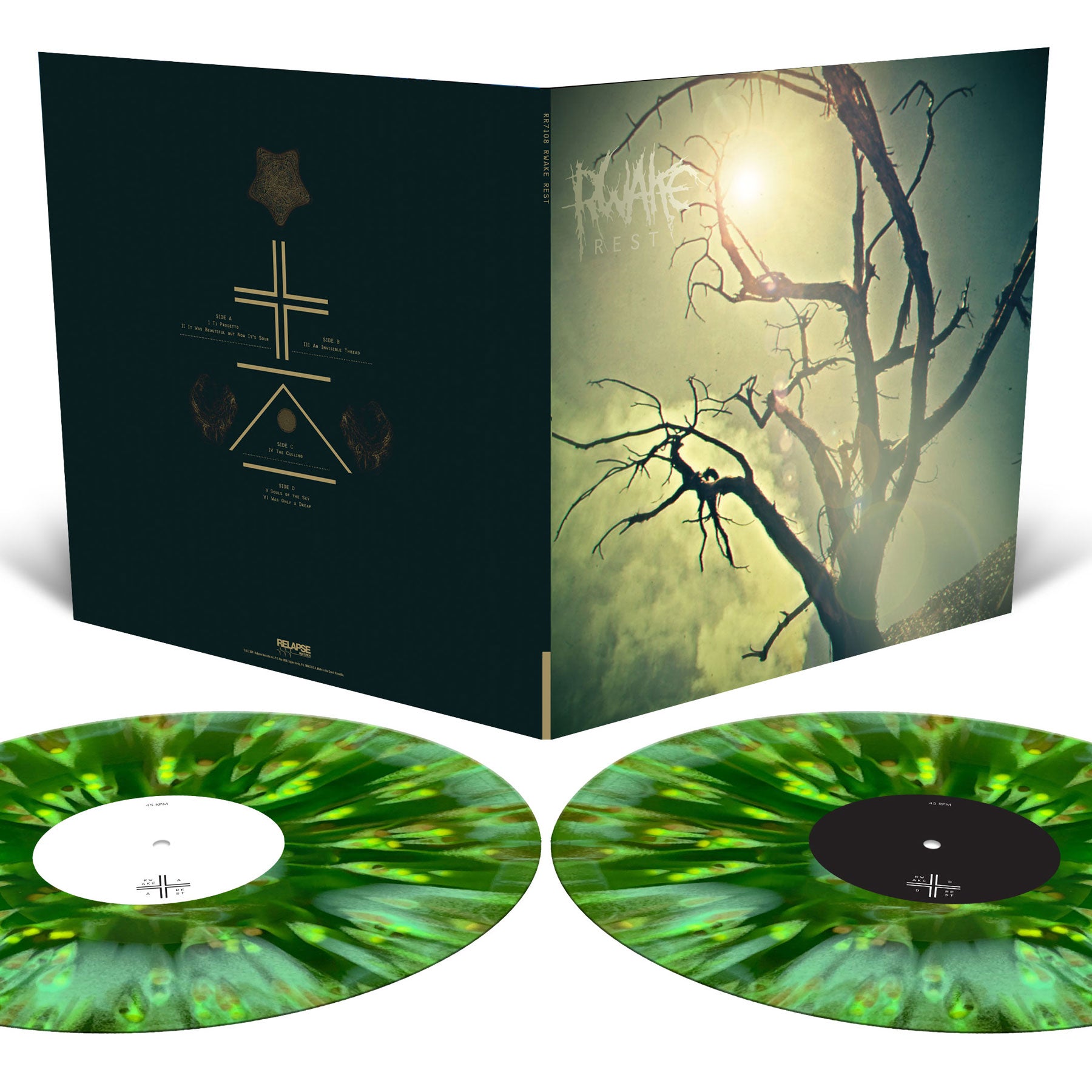 Rwake "Rest" 2x12" – Relapse Records Official Store