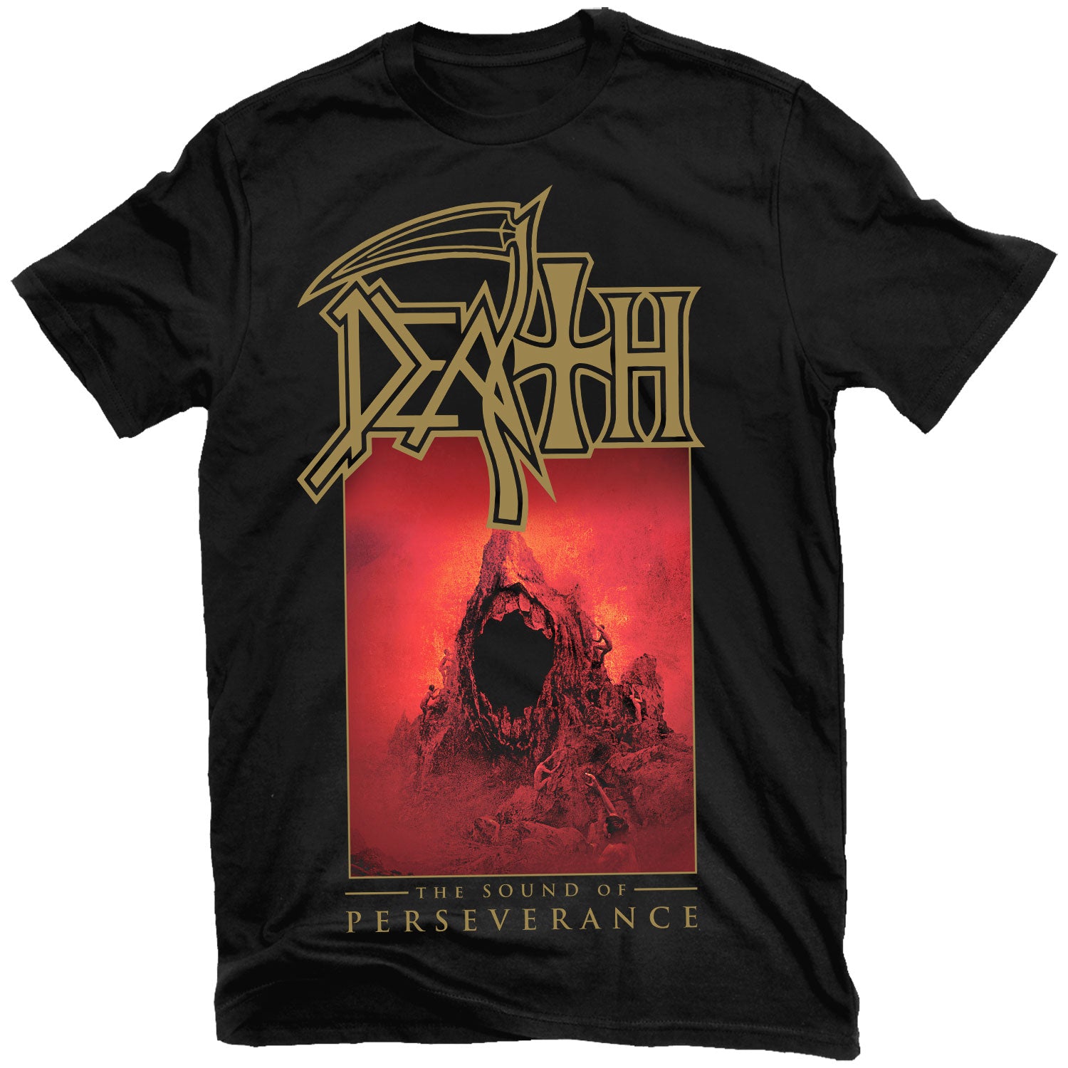 Death "The Sound Of Perseverance" T-Shirt – Relapse Records Official Store
