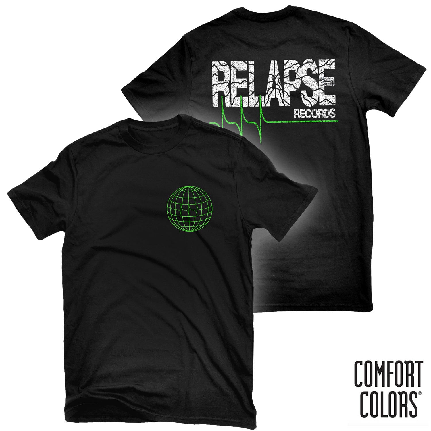 Relapse Records "Global Contamination (Comfort Colors)" T-Shirt ...