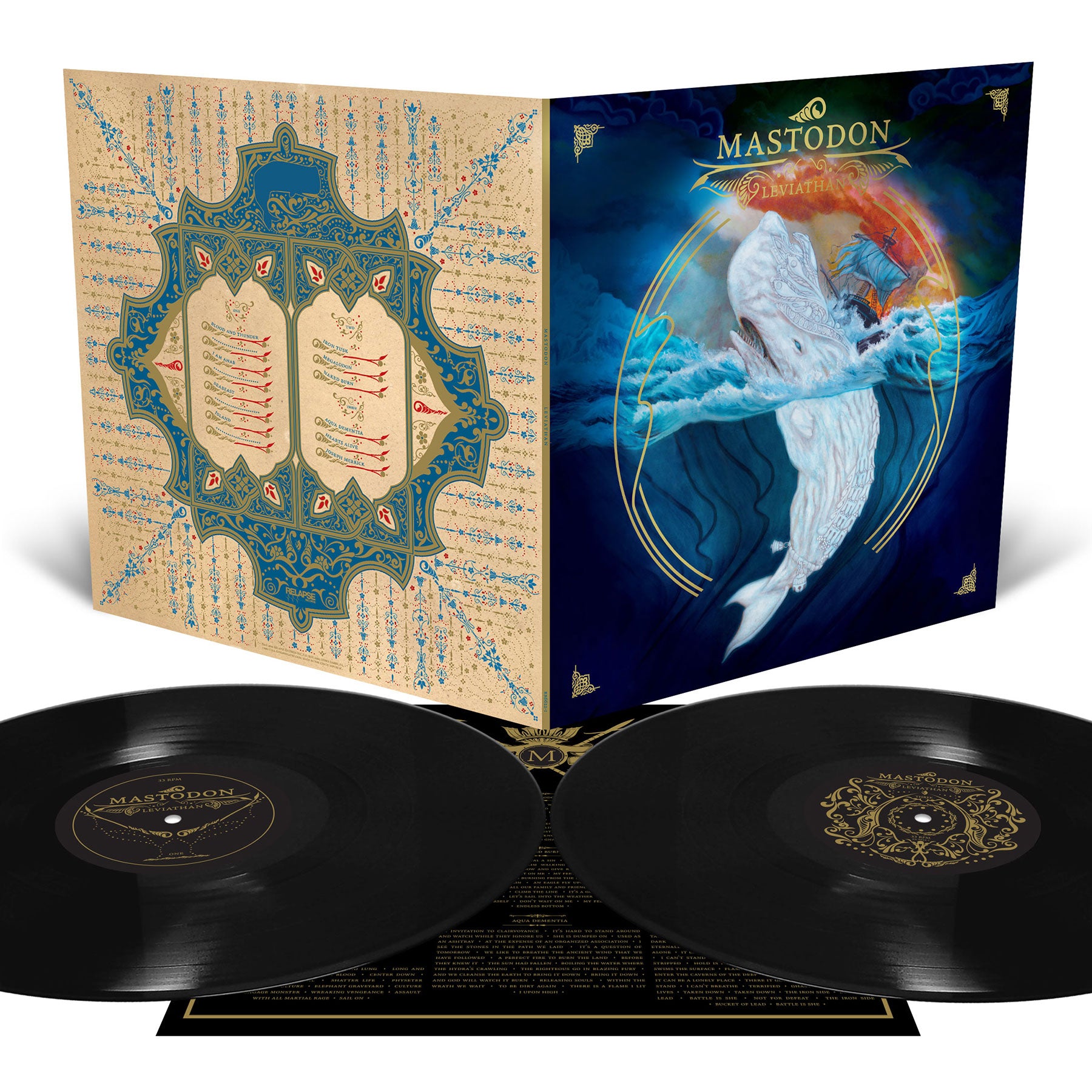 Mastodon "Leviathan" 2x12" – Relapse Records Official Store