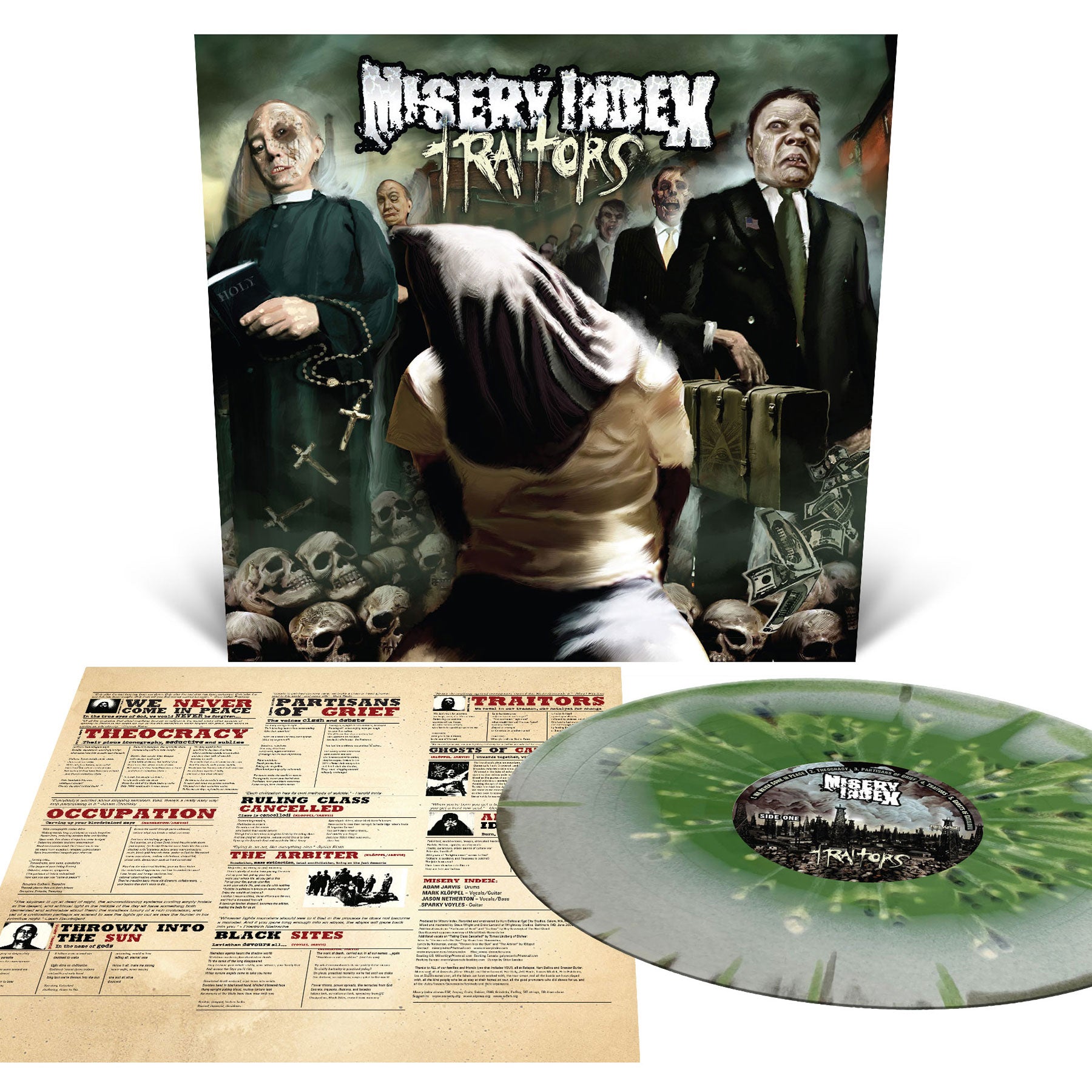 Misery Index "Traitors" 12" – Relapse Records Official Store