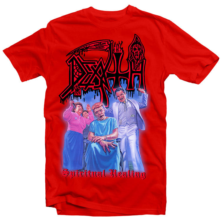 Death "Spiritual Healing (Red)" T-Shirt – Relapse Records Official Store