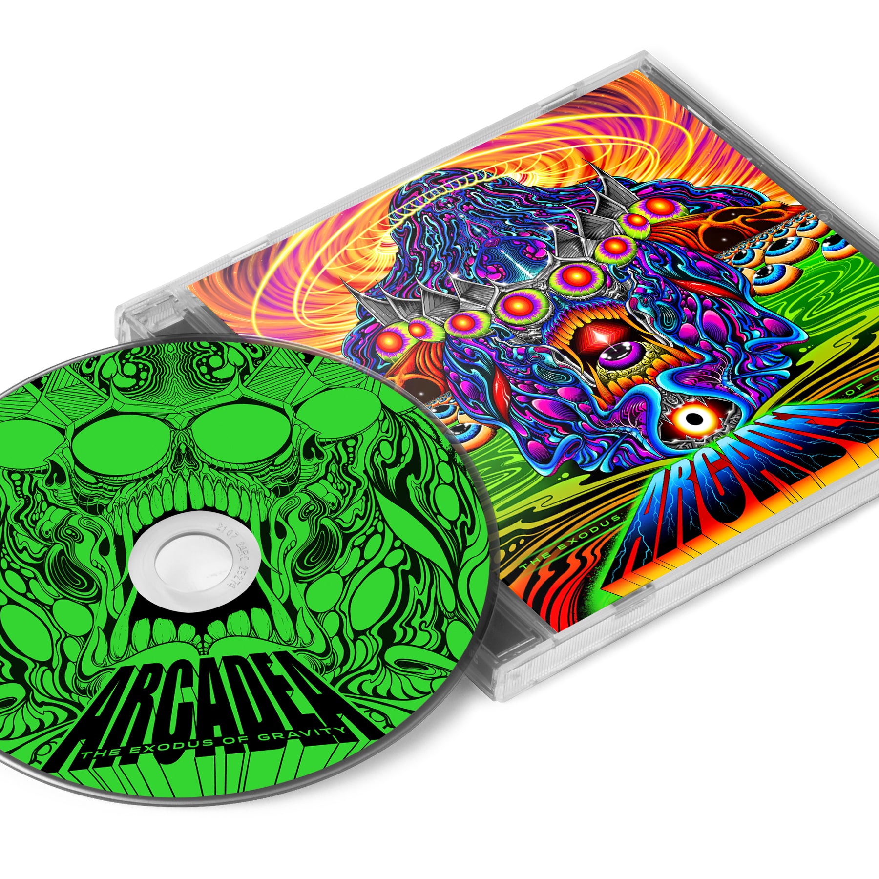 Arcadea "The Exodus Of Gravity" CD – Relapse Records Official Store