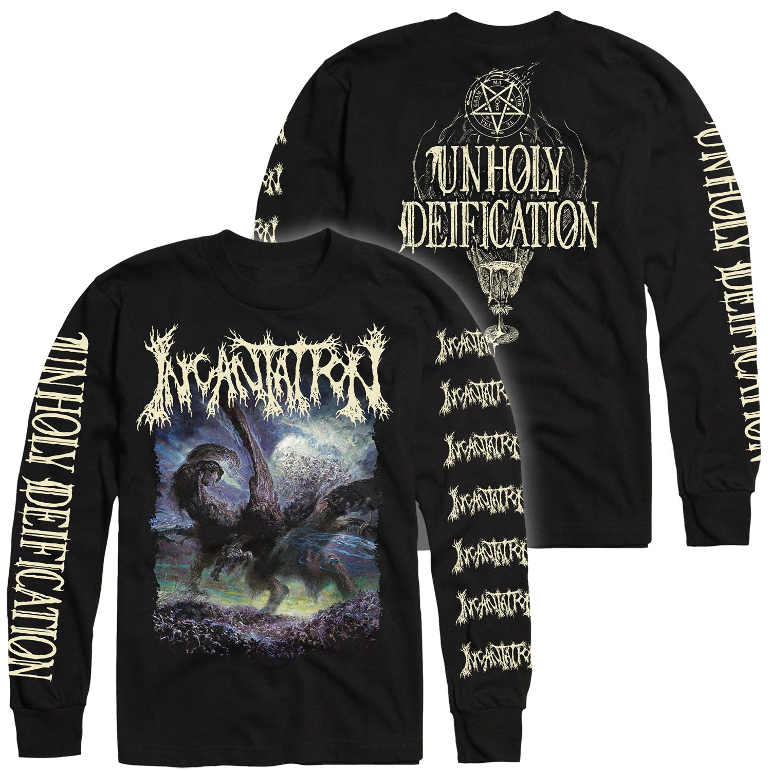 Incantation "Unholy Deification" Longsleeve – Relapse Records Official ...