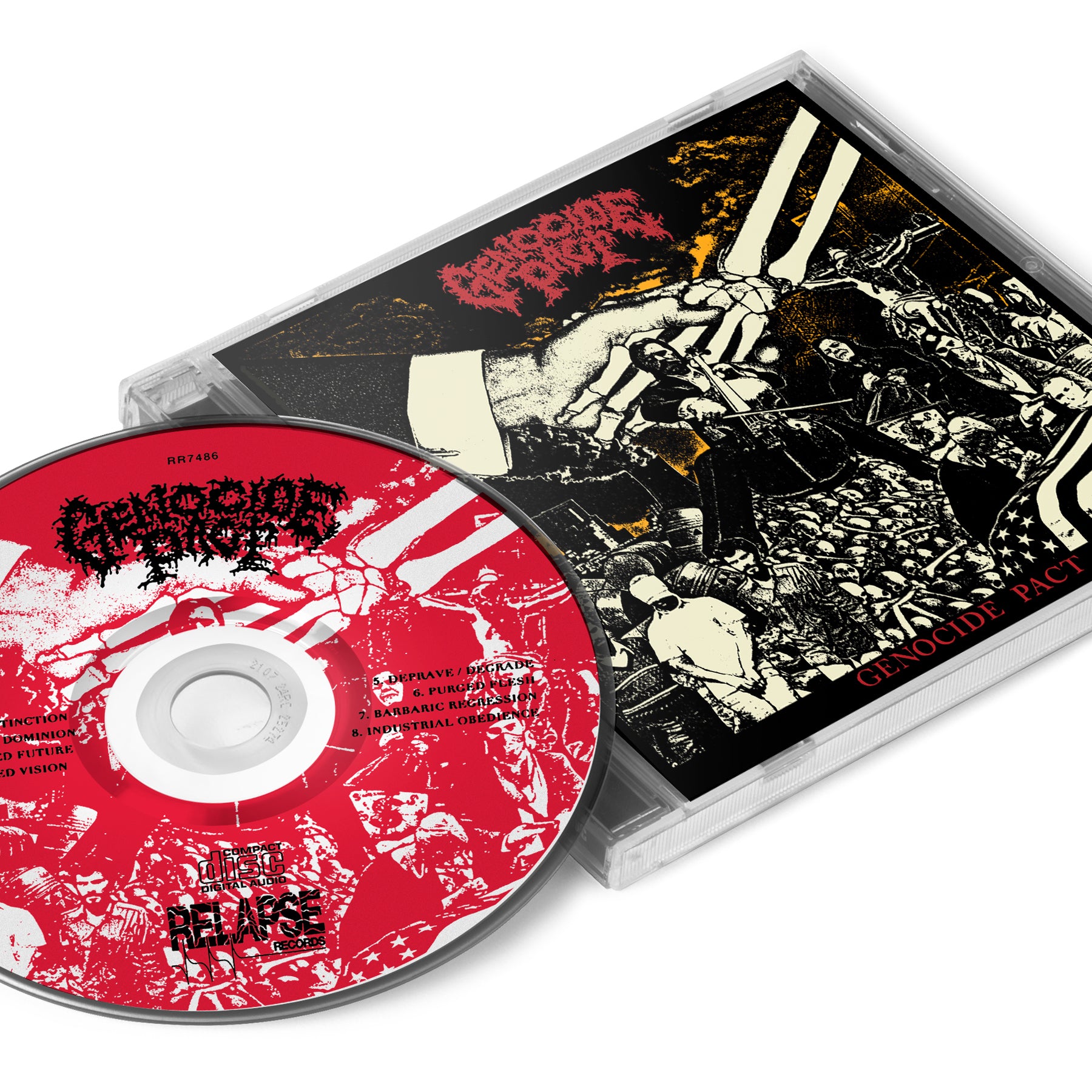 Genocide Pact "Genocide Pact" CD – Relapse Records Official Store