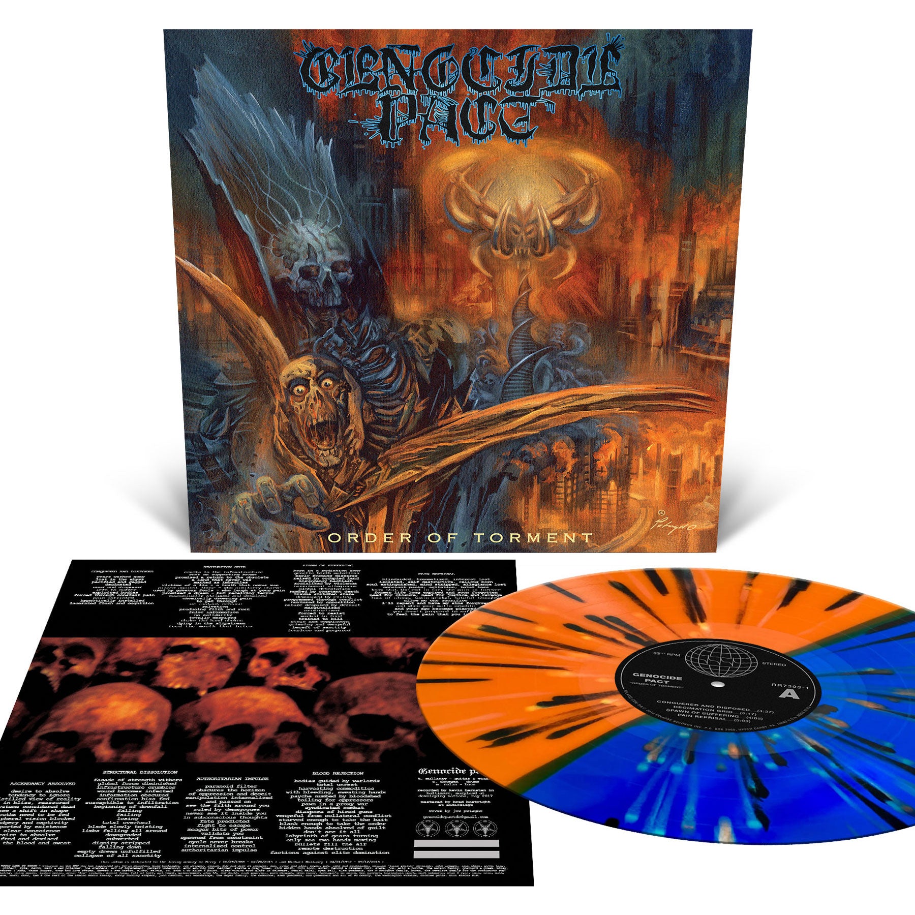 Genocide Pact "Order of Torment" 12" – Relapse Records Official Store