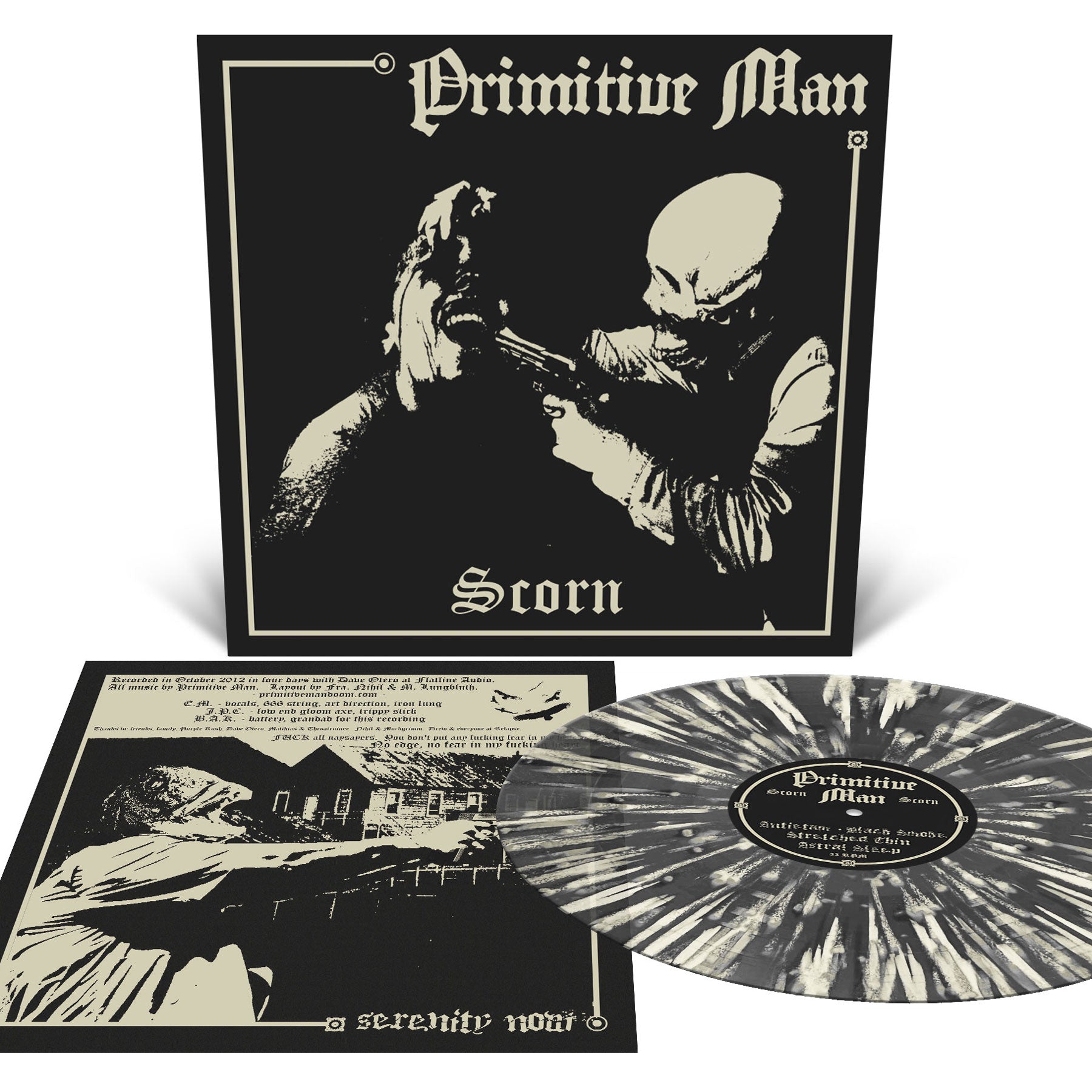 Primitive Man "Scorn" 12" – Relapse Records Official Store