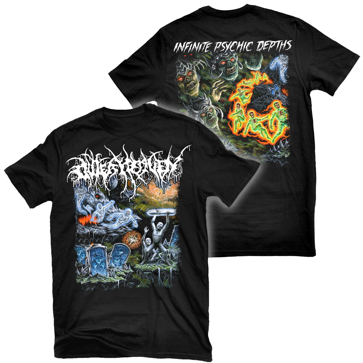 Outer Heaven "Infinite Psychic Depths" T-Shirt – Relapse Records ...