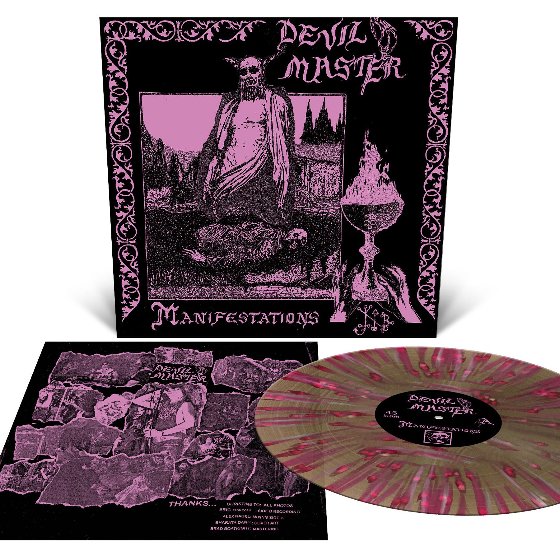 Devil Master "Manifestations" 12" – Relapse Records Official Store