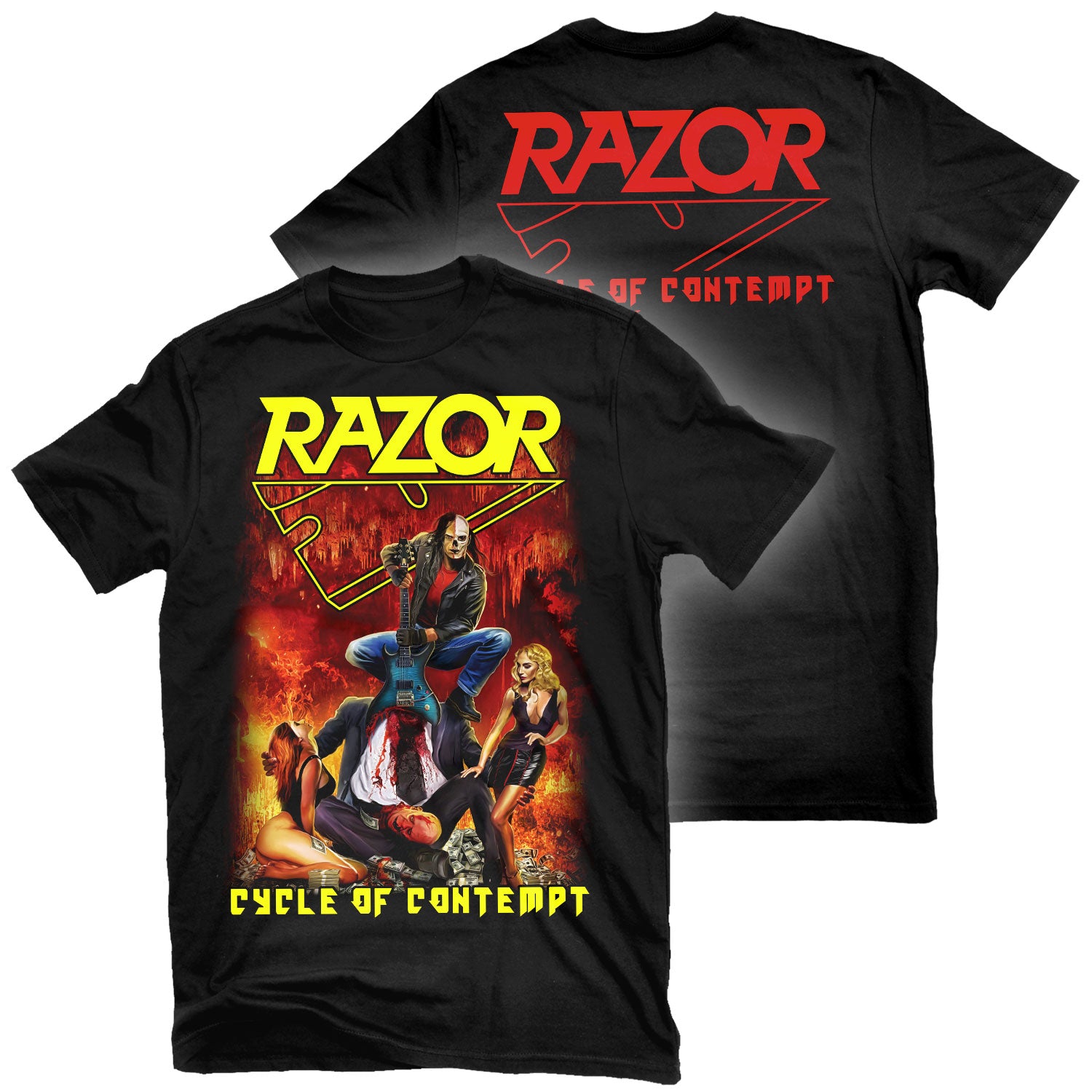 Razor "Cycle of Contempt" T-Shirt – Relapse Records Official Store